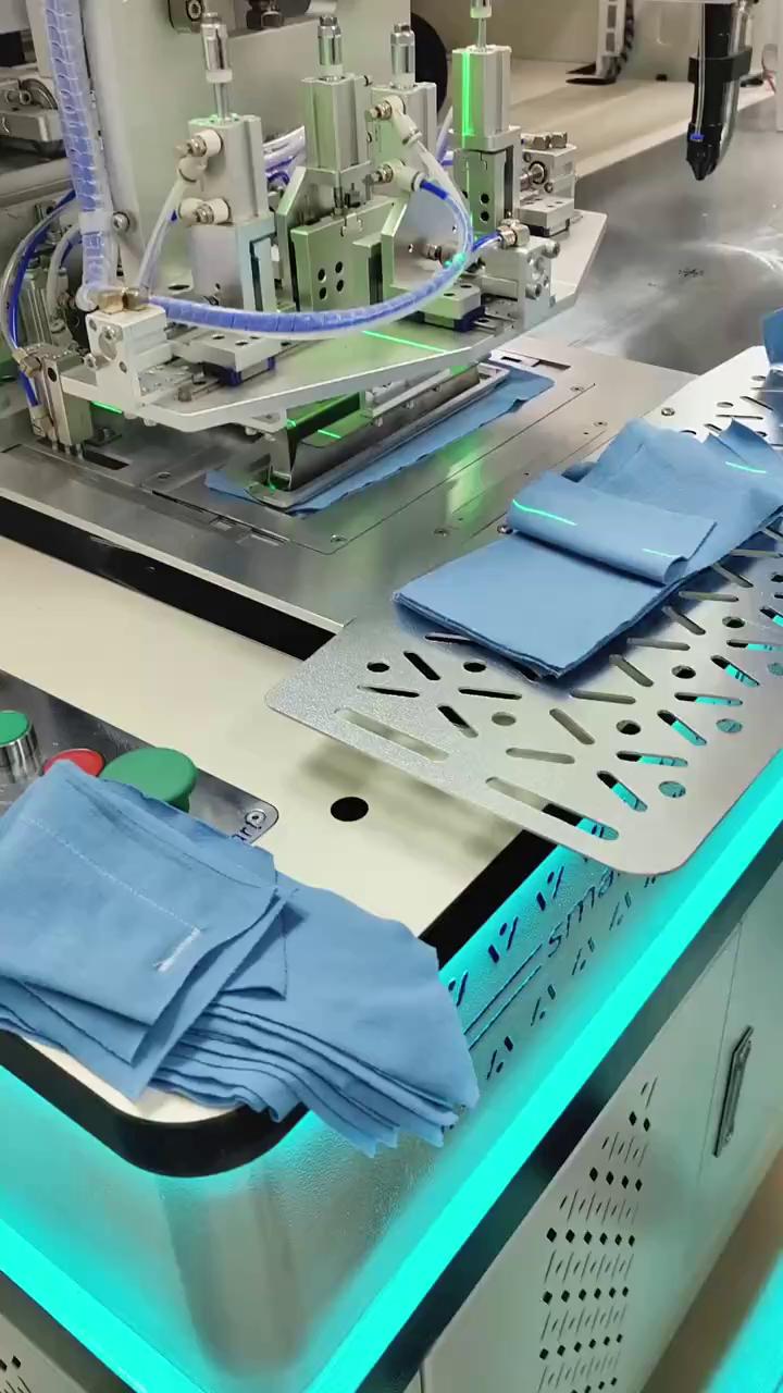 Fully automatic laser bag opening machine - 浙江正创自动化控制集团有限公司